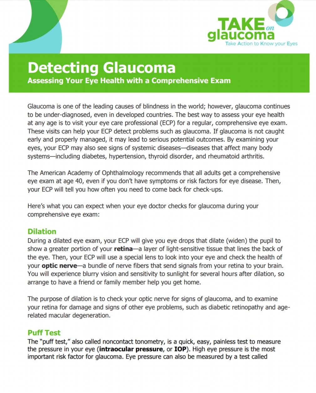 Detecting Glaucoma Assessing Your Eye Health With A Comprehensive Eye